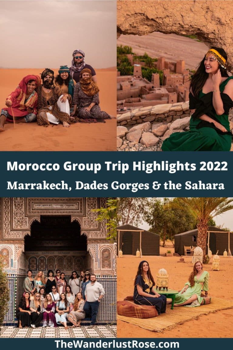 Morocco Group Trip Highlights: Marrakech and the Sahara Desert - The ...